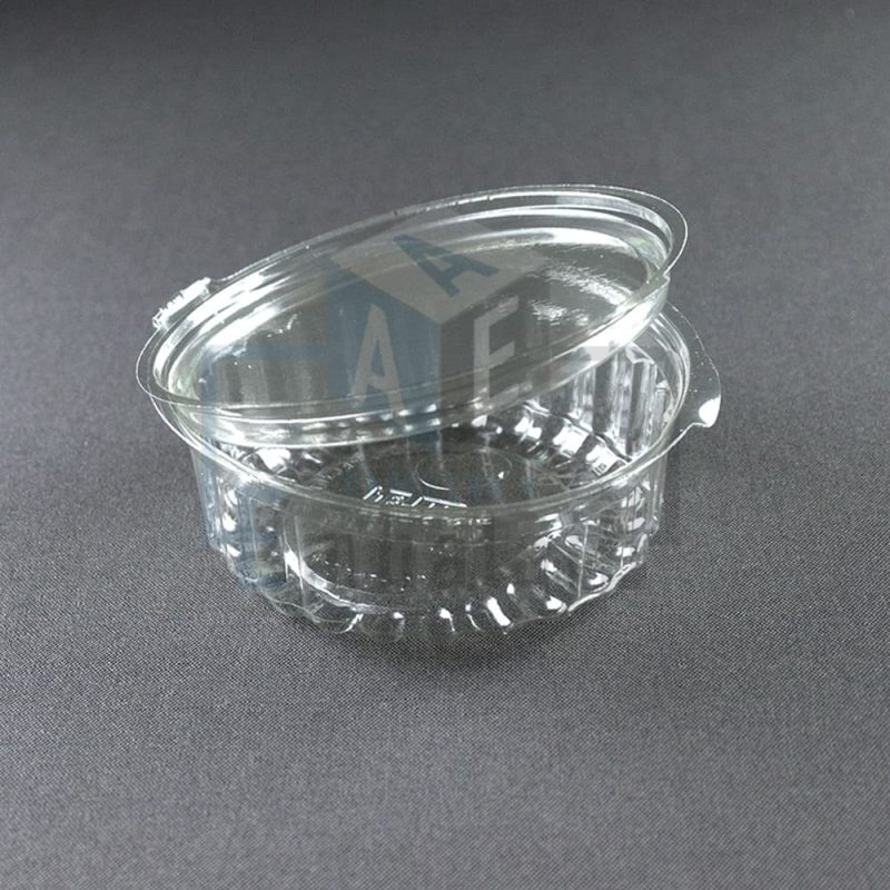 Potes Plásticos Descartables con Tapa Bisagra Rotlen